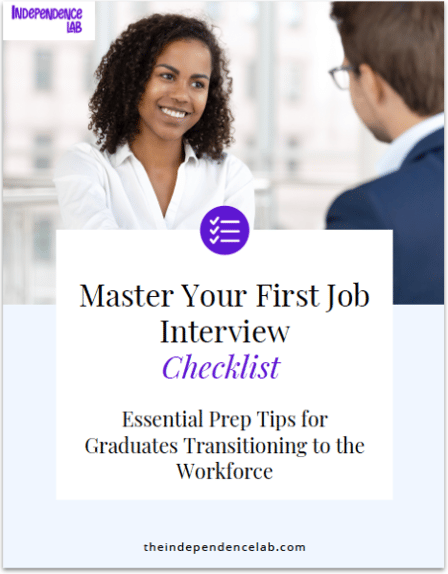 Master Your First Job Interview - Free Career Growth Checklist
